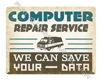 Computer Repair Sign - Etsy