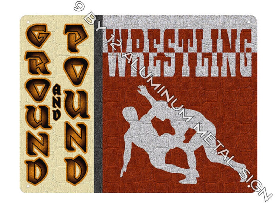 UFC WWE Wrestling Metal SIGN Great Gift for Teen Game Room - Etsy