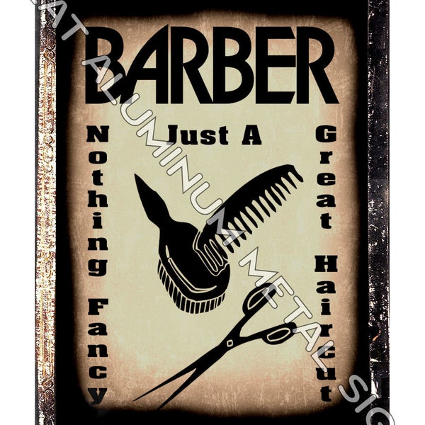 Antique Barber Shop Signs - Etsy