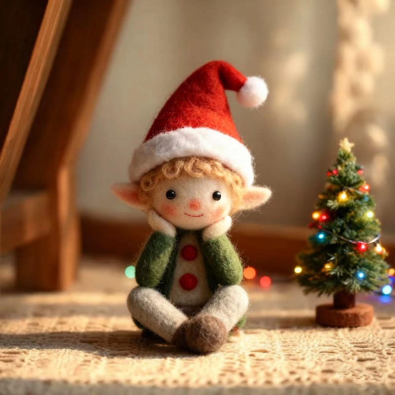 Miniature Elf Ornaments - Etsy