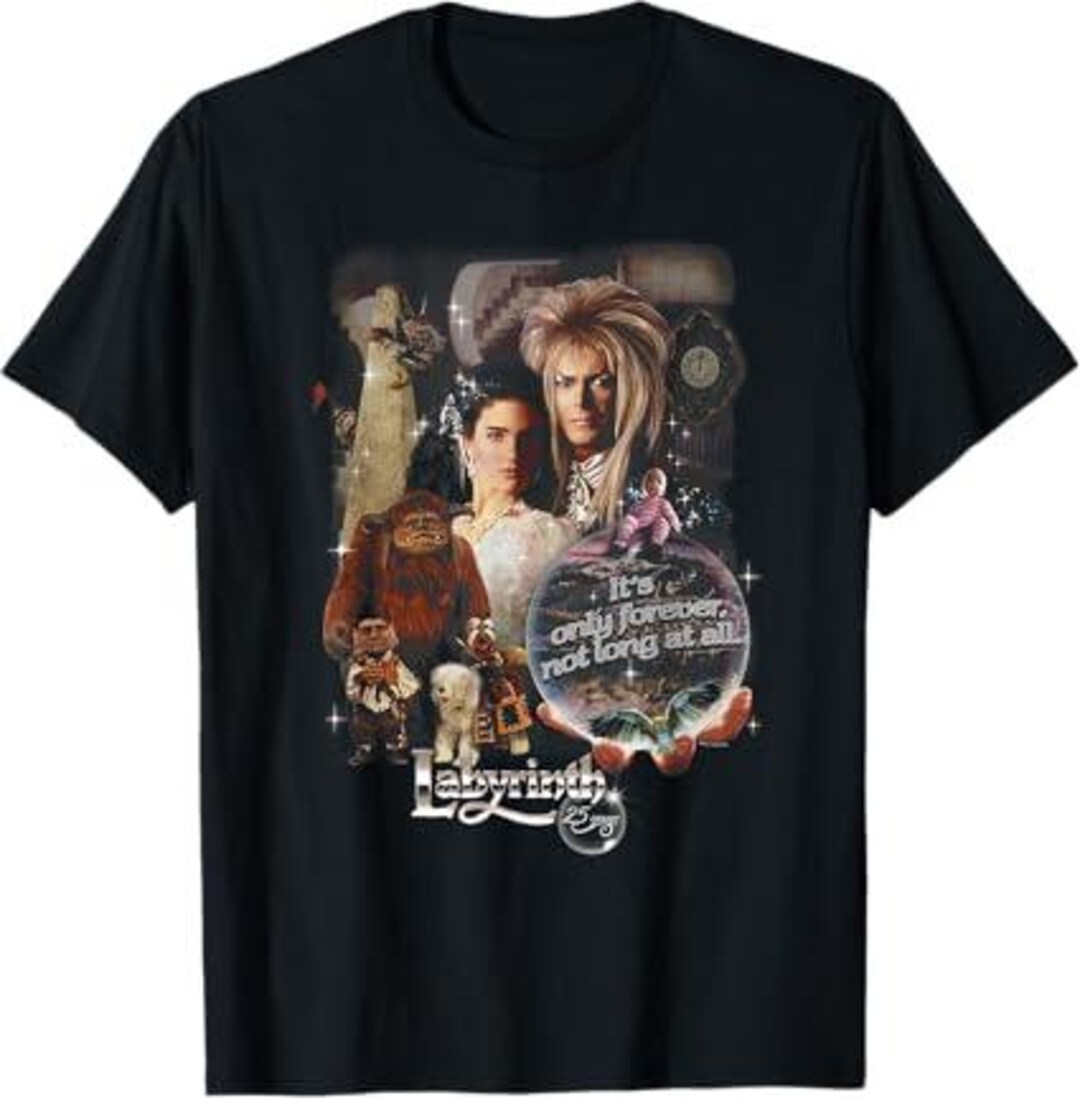 Labyrinth 25 Years of Magic T-shirt PNG - Etsy