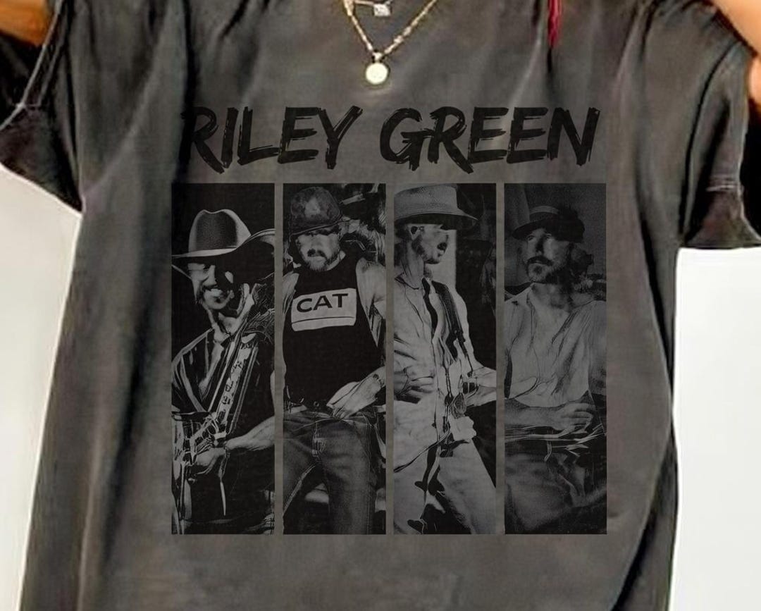 Comfort Colors Limited Riley Green World Tour T-shirt, Riley Green ...