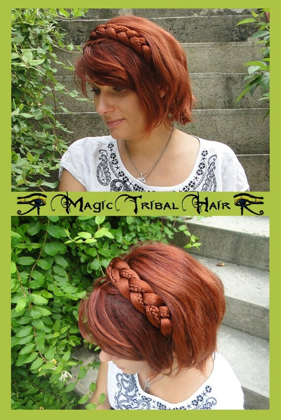 HEADBAND Custom Color HAIR PIECE Goth Hair Jewelry Steampunk | Etsy