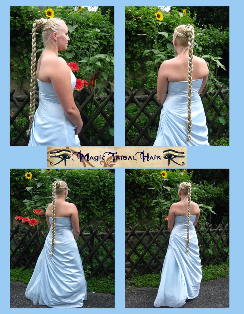 RAPUNZEL BRAID Custom Color Plait 90 Cm/ 36'' Long - Etsy