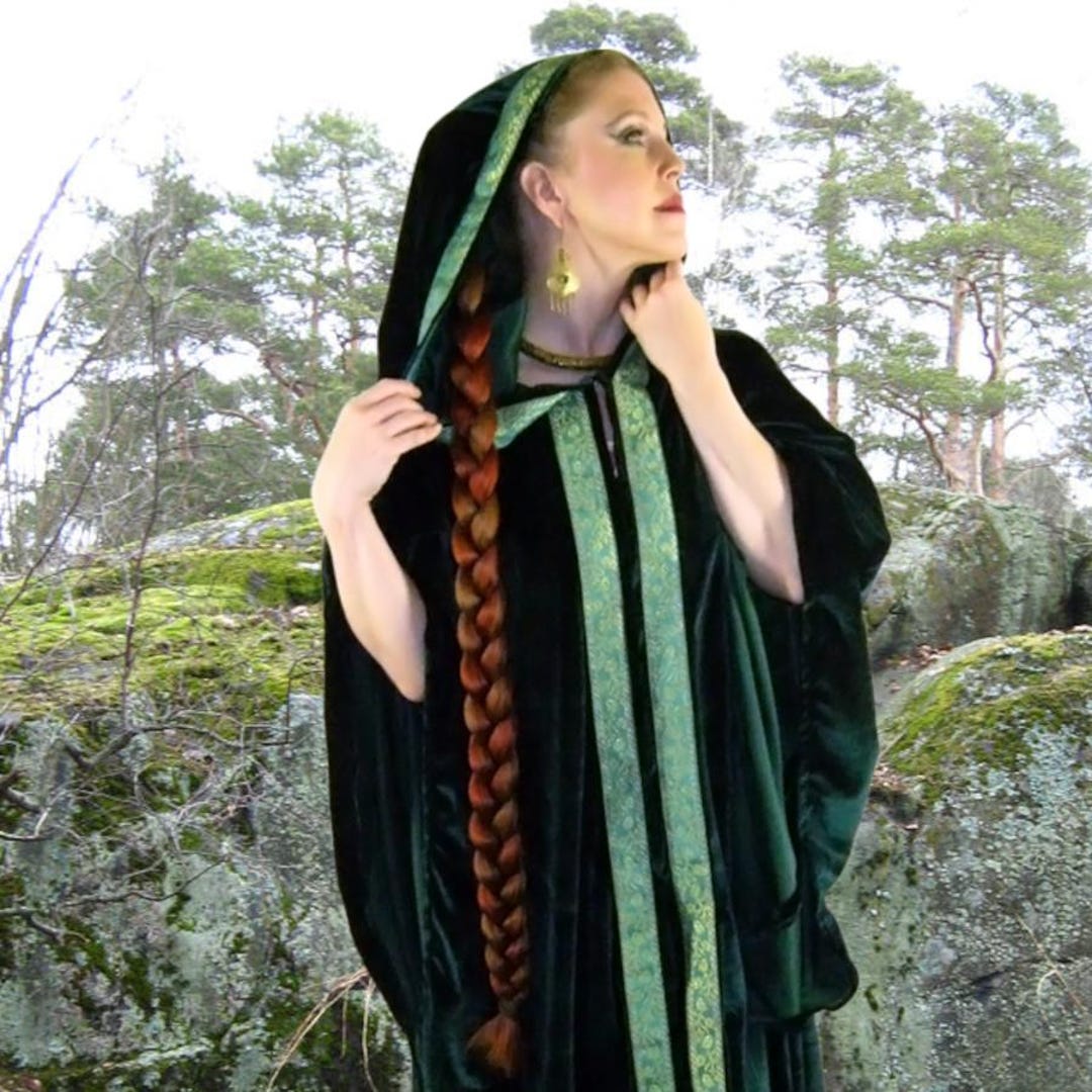 CUSTOM COLOR BRAID Fantasy Ponytail 90 Cm/ 36'' Viking Norse Celtic ...