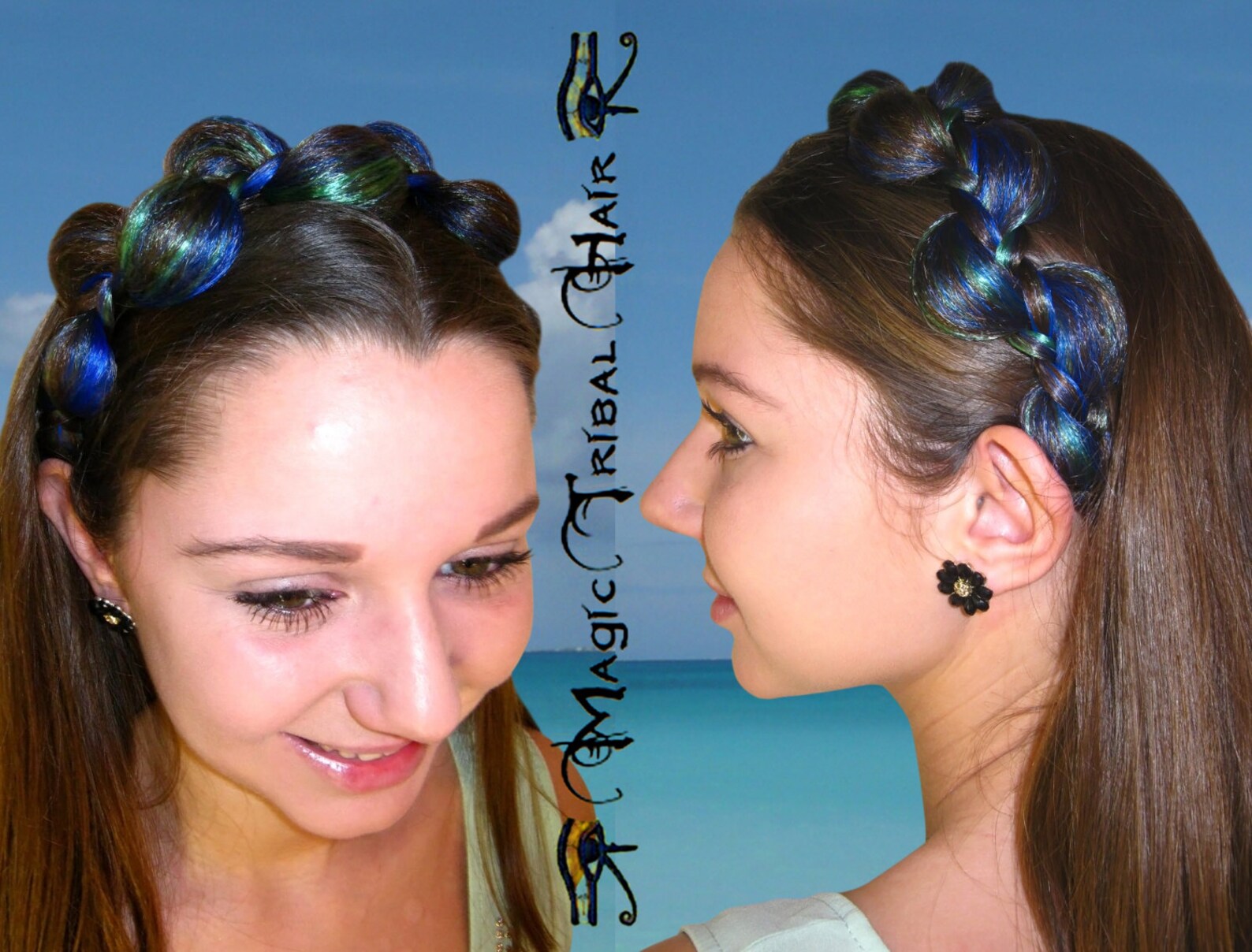 HEADBAND BRAIDED Custom Color Hair Piece Fantasy Hair - Etsy