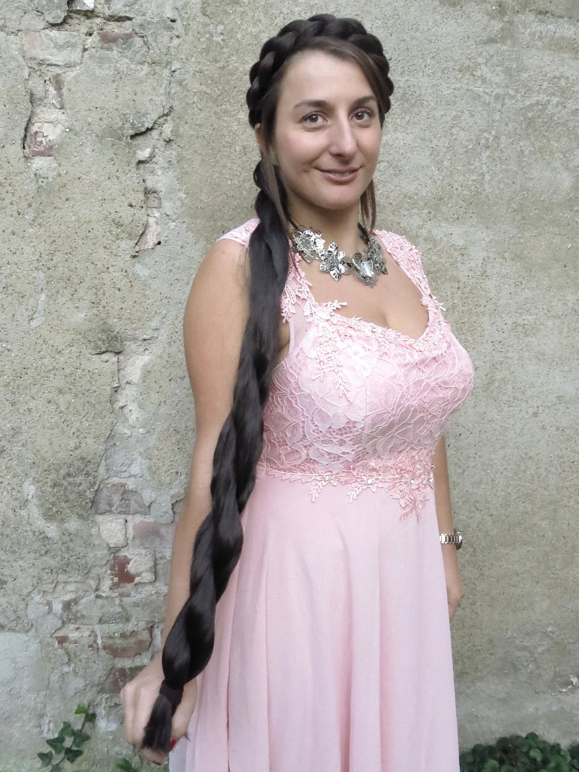 Braid Ponytail Twist Plait YOUR COLOR 36''/ 90cm Renaissance Hairpiece ...