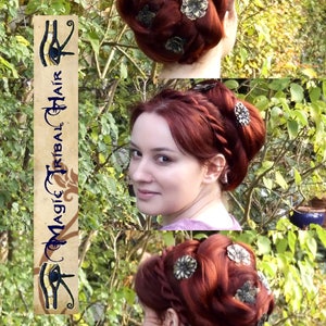 RENAISSANCE TWIST BRAID & Hair Bun Custom Color Goth Medieval Hair ...