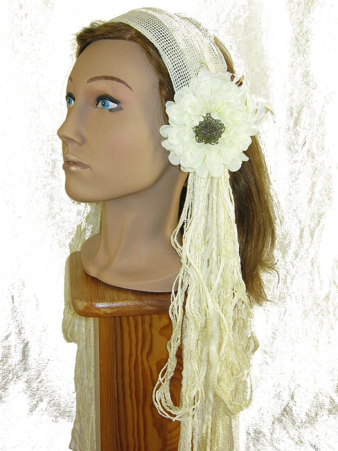 Belly Dance Vintage HIP & HAIR TASSELS "flora Deluxe" Faery Fae Fantasy ...