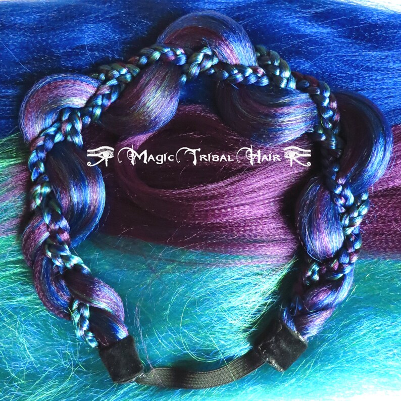 Mermaid Braid Headband YOUR HAIR COLOR Braided Hairband Hair - Etsy
