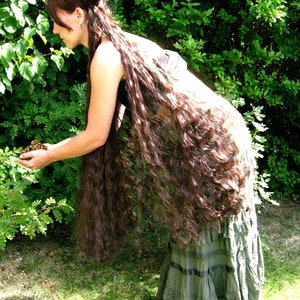 Renaissance Hair Falls Pigtails Natural Waves YOUR COLOR 39" Long ...