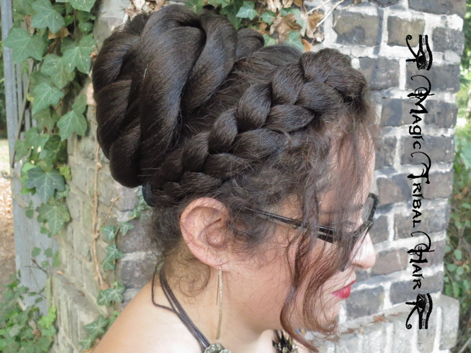 CUSTOM BRAID Gretel HAIRBAND Hair Piece Medieval Plait Crown - Etsy