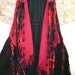 GOTHIC BELLY DANCE Hip Tassel & Hair Accessory Red Passion Nostalgia ...