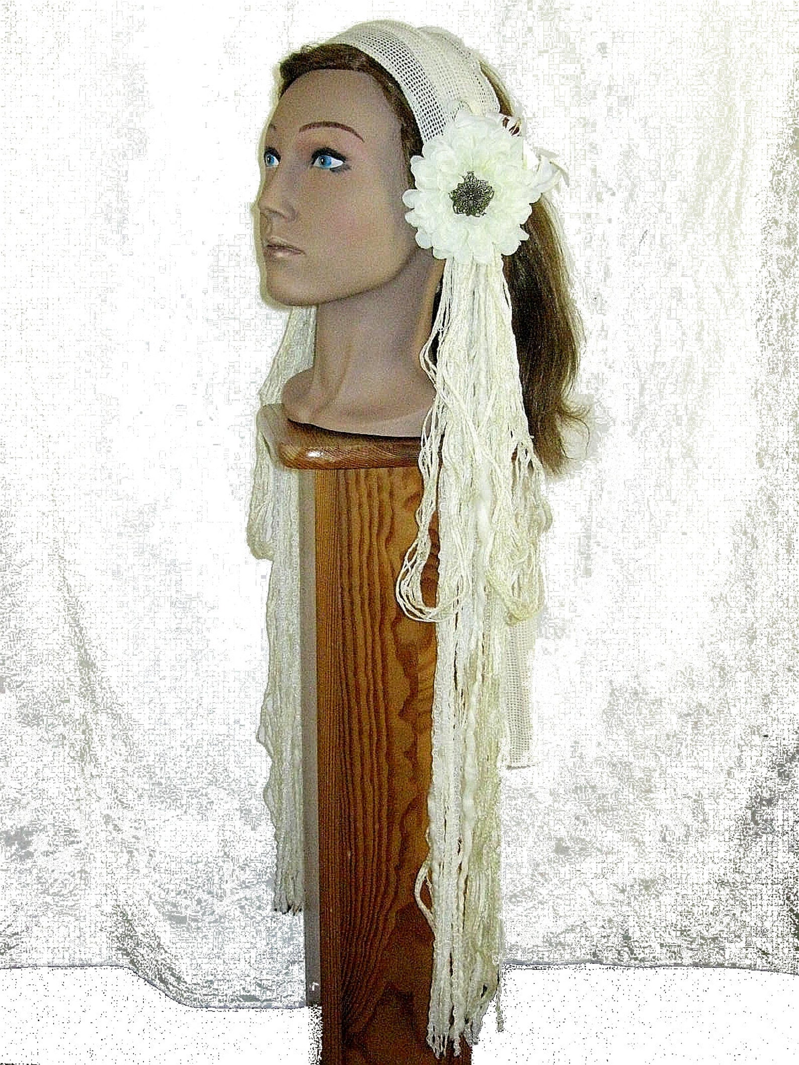 Belly Dance Vintage HIP & HAIR TASSELS "flora Deluxe" Faery Fae Fantasy ...