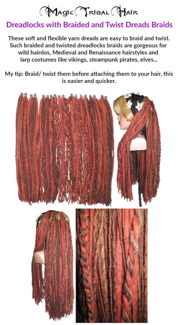 How To Make Yarn Dread Falls