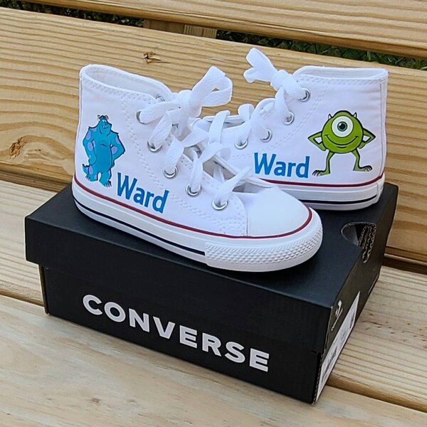 Monster Inc Shoes - Etsy