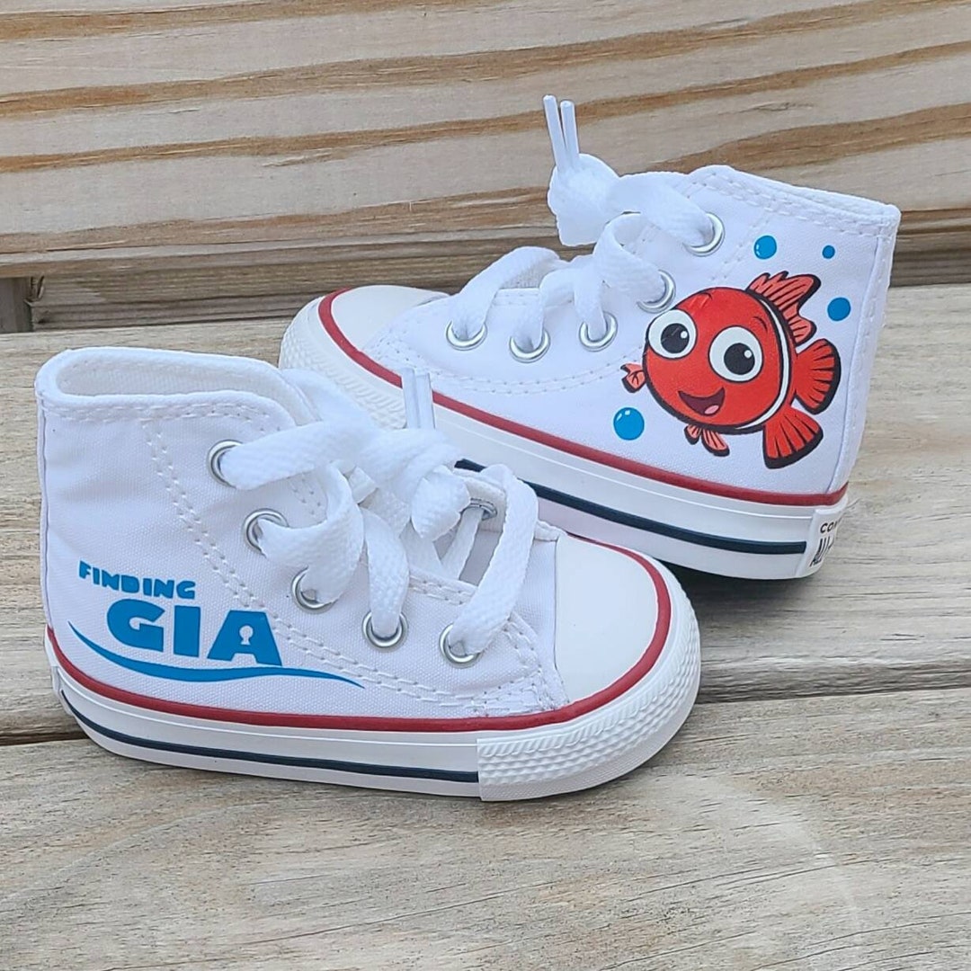Finding Nemo Converse, Personalized Sneakers, Boy or Girl, Many Sizes ...