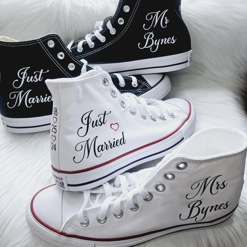 Wedding Converse - Etsy