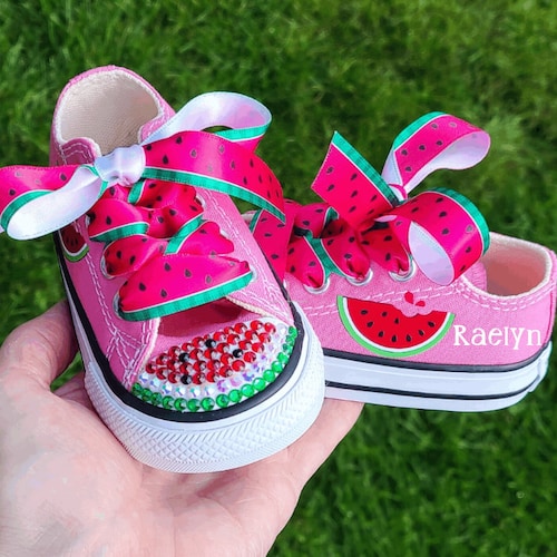 Watermelon Converse Personalized Name One in A Melon Many - Etsy