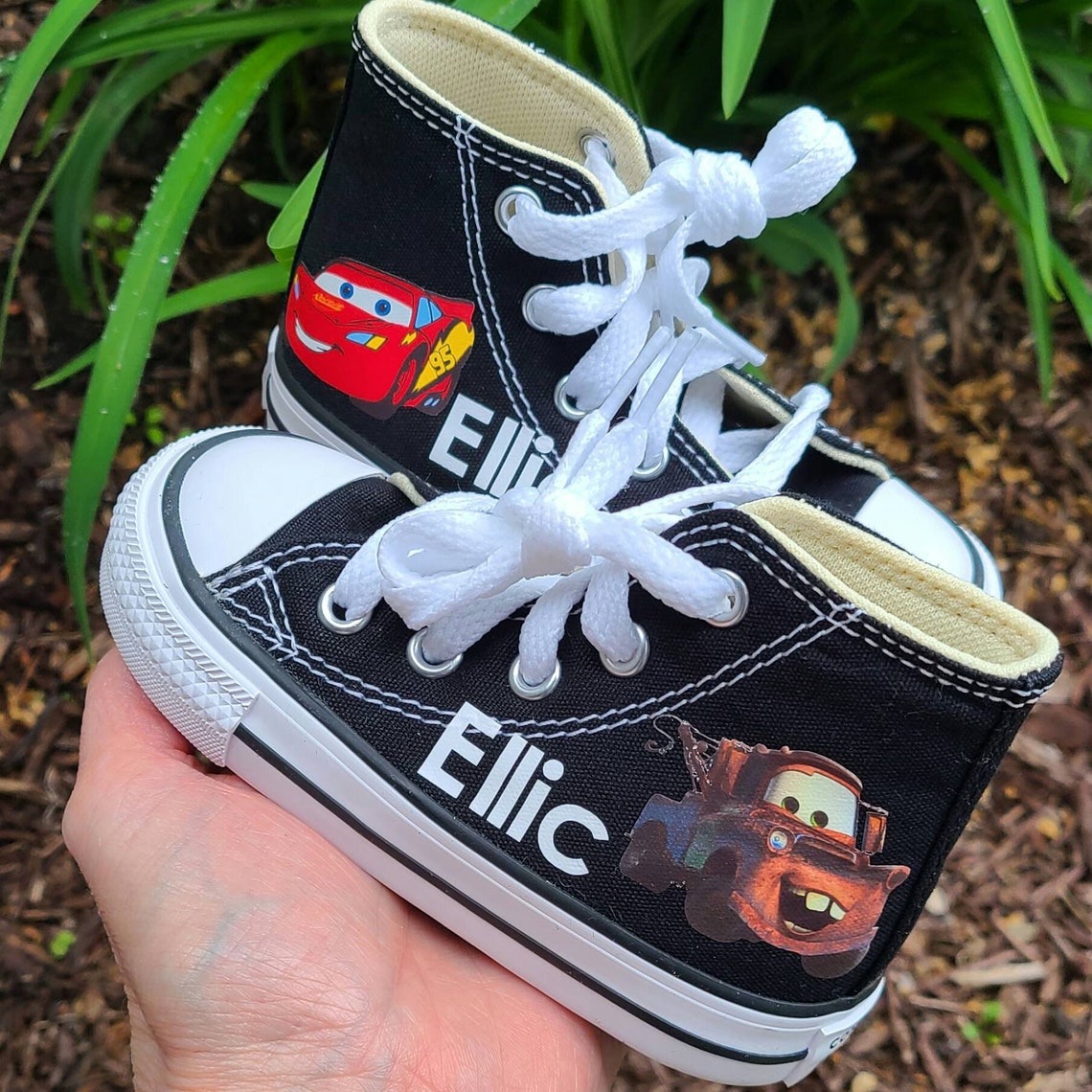 Cars Converse Lightning McQueen and Mater Many Colors and | Etsy