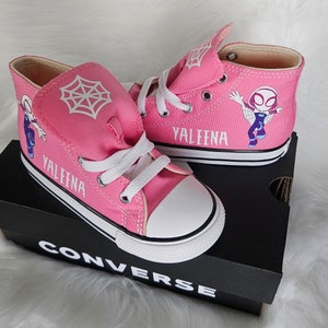 Personalized Gwen Converse, Spidey and His Amazing Friends - Etsy
