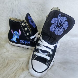 Custom Stitch Converse for Kids - Etsy