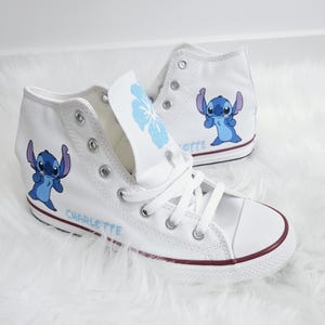 Custom Stitch Converse for Kids - Etsy