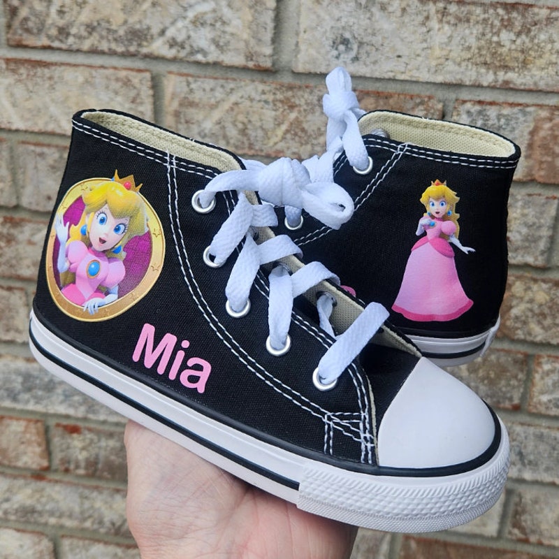 Princess Peach Shoes - Etsy