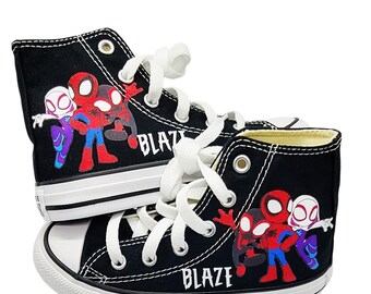 Spidey and His Amazing Friends Nike Shoes - Etsy