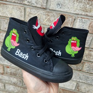 Custom Ghostbusters Converse, Ghostbuster Slime Sneakers, Many Colors ...