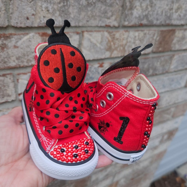 Ladybug Shoes - Etsy