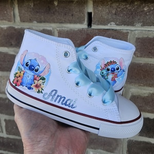 Custom Stitch Converse for Kids - Etsy