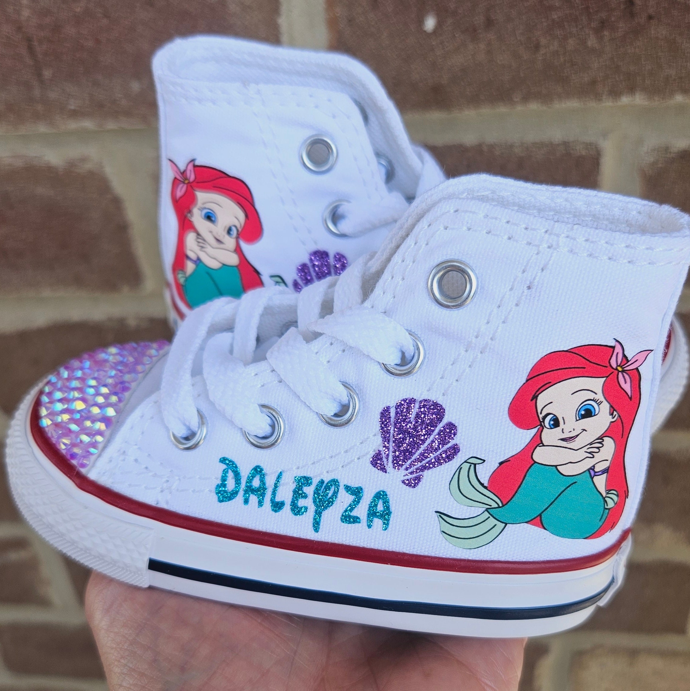 Princess ariel converse shoes store