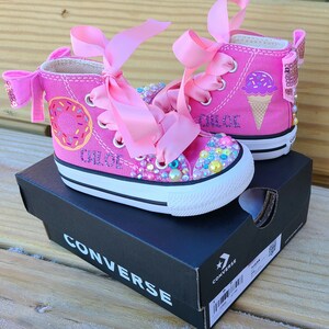 Donut Converse, Personalized, Donut Grow Up, Ice Cream Cone, Sprinkles ...