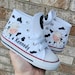 Personalized Cow Print Converse for Kids Farm Farmer Boy - Etsy