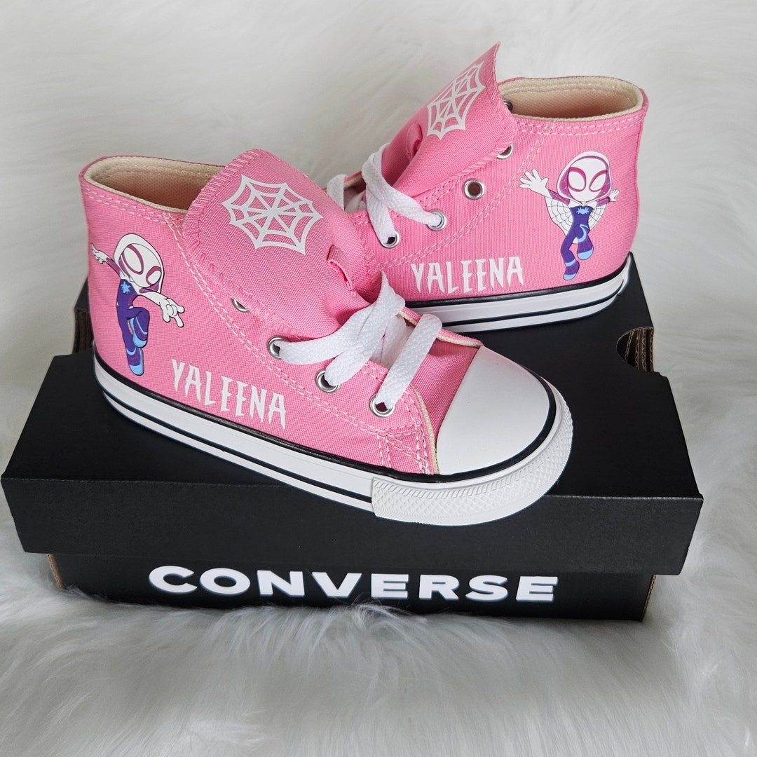 Personalized Gwen Converse, Spidey and His Amazing Friends - Etsy