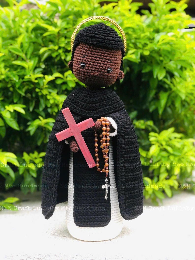 Crochet Catholic Saint Doll – Handmade Cotton Religious Decor - Etsy