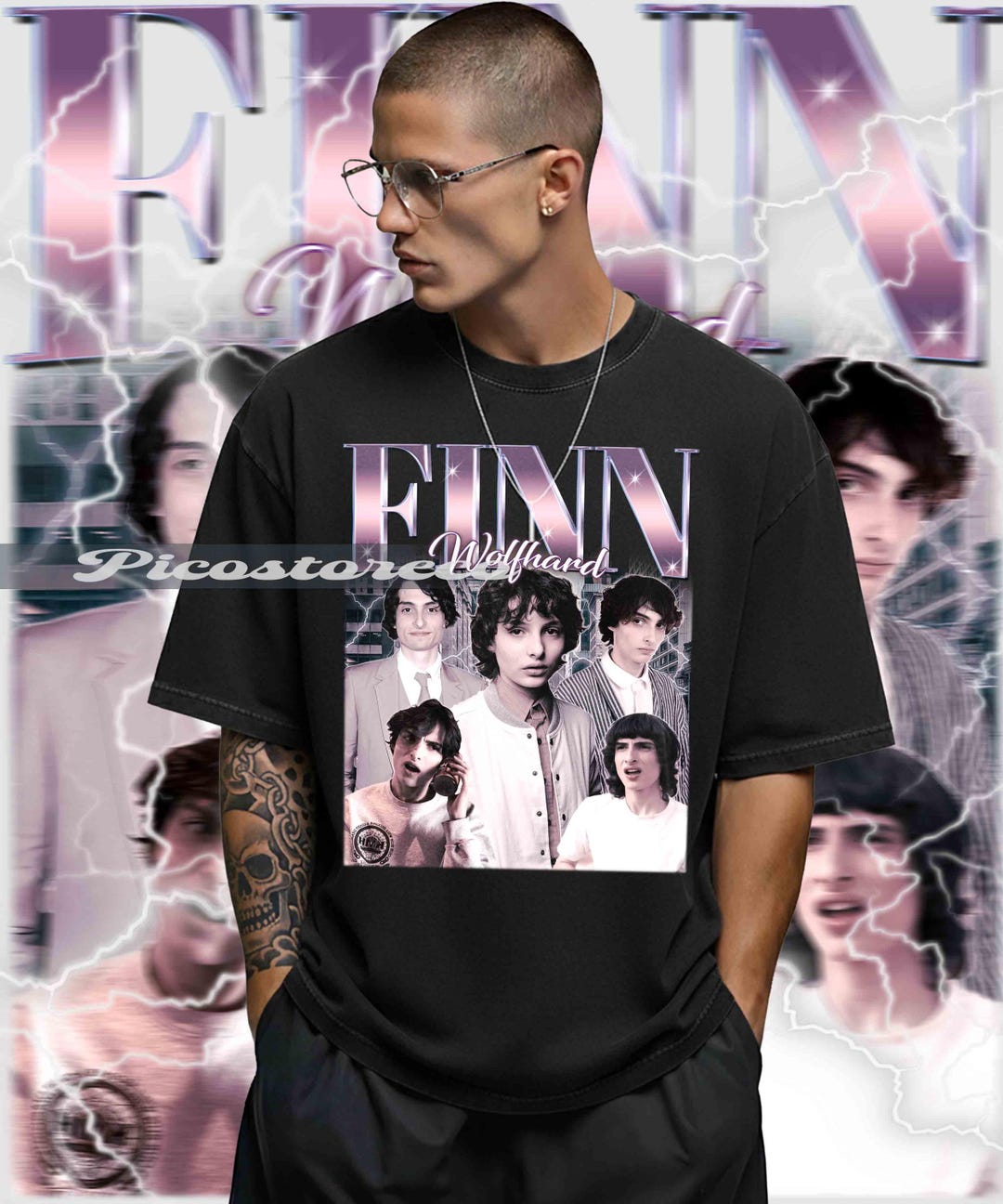 Finn Wolfhard Graphic Tee - Vintage Style Unisex Shirt - Etsy