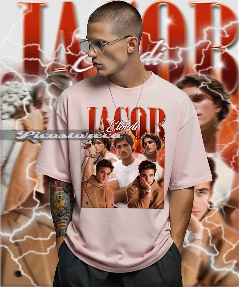 Jacob Elordi Shirt - Jacob Elordi Tee, Jacob Elordi T-shirt, Jacob ...