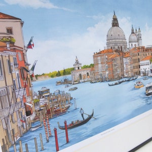 The Grand Canal, Venice - Limited Edition Art Print - Etsy