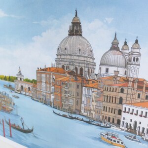 The Grand Canal, Venice - Limited Edition Art Print - Etsy