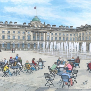 Somerset House - Limited Edition Art Prints - Etsy UK