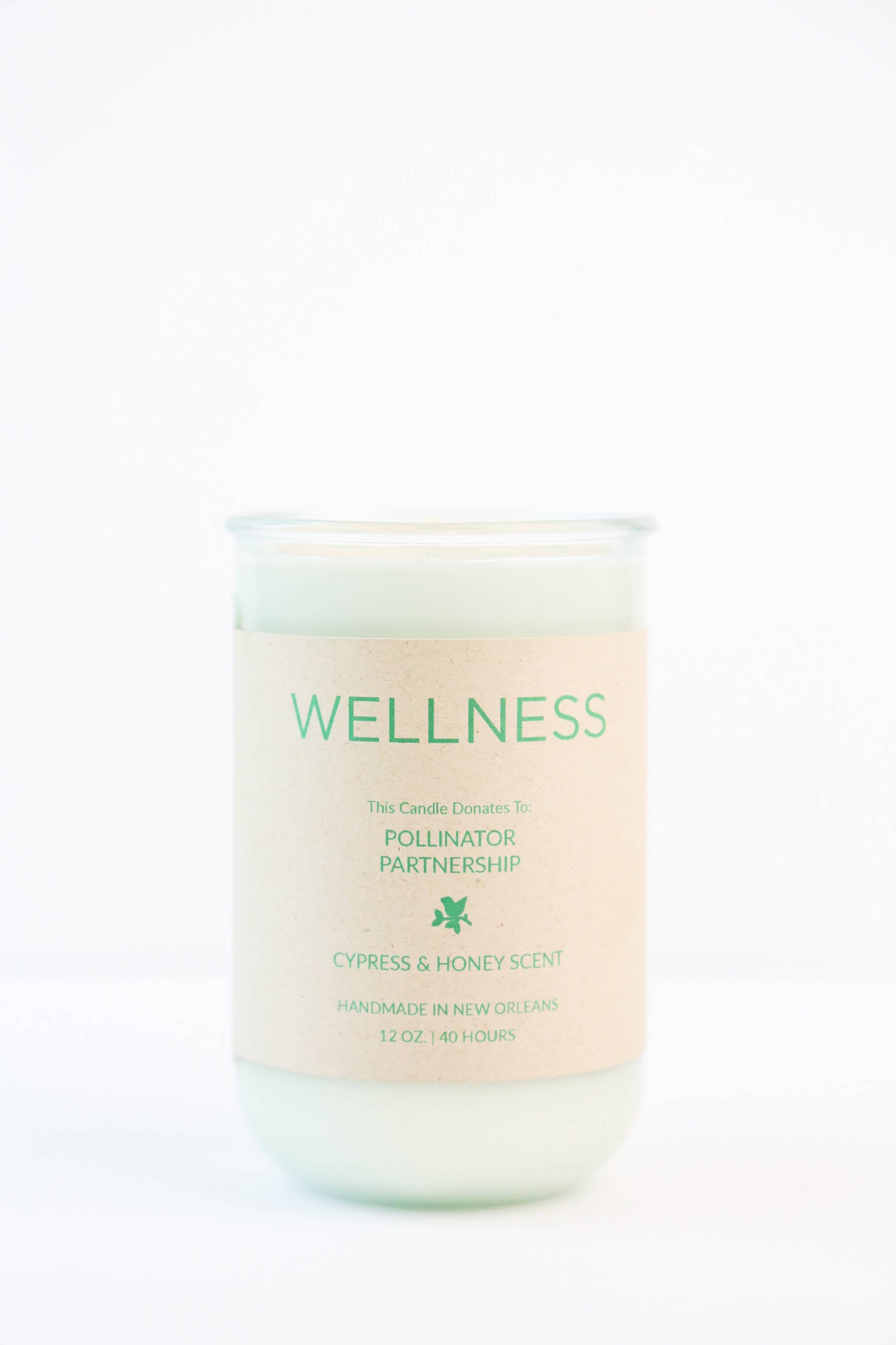 WELLNESS Candle that gives to Bees and Pollinators. Cypress & | Etsy