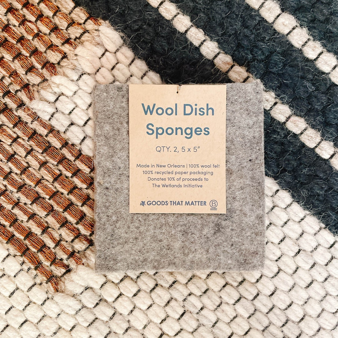 Wool Felt Sponge - Gives to Wetland Restoration, Common Ground Relief ...