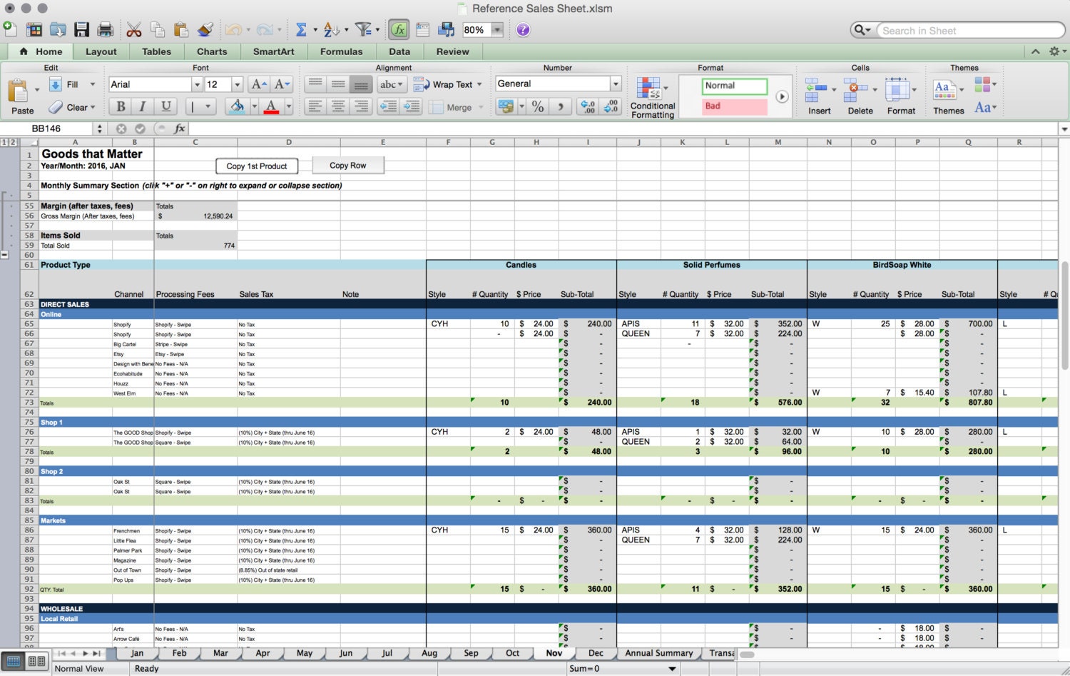 Sales Tracking & Product Pricing Toolkit, Excel Worksheet Templates How ...