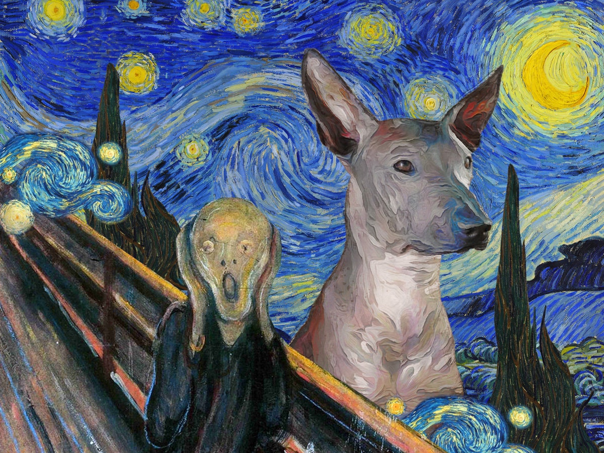 The Scream Van Gogh