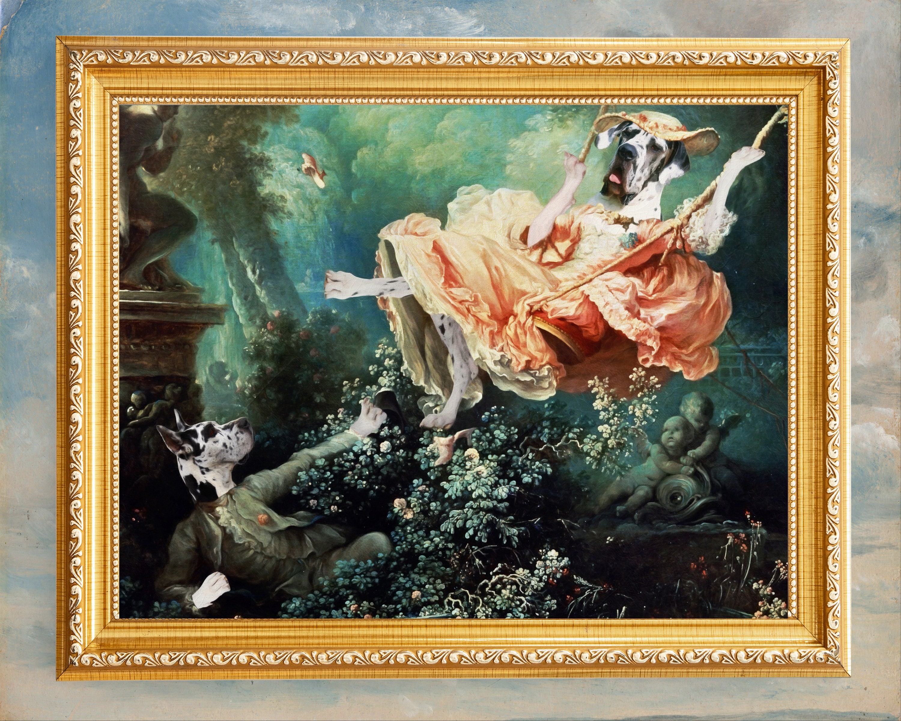 Rococo Art The Swing