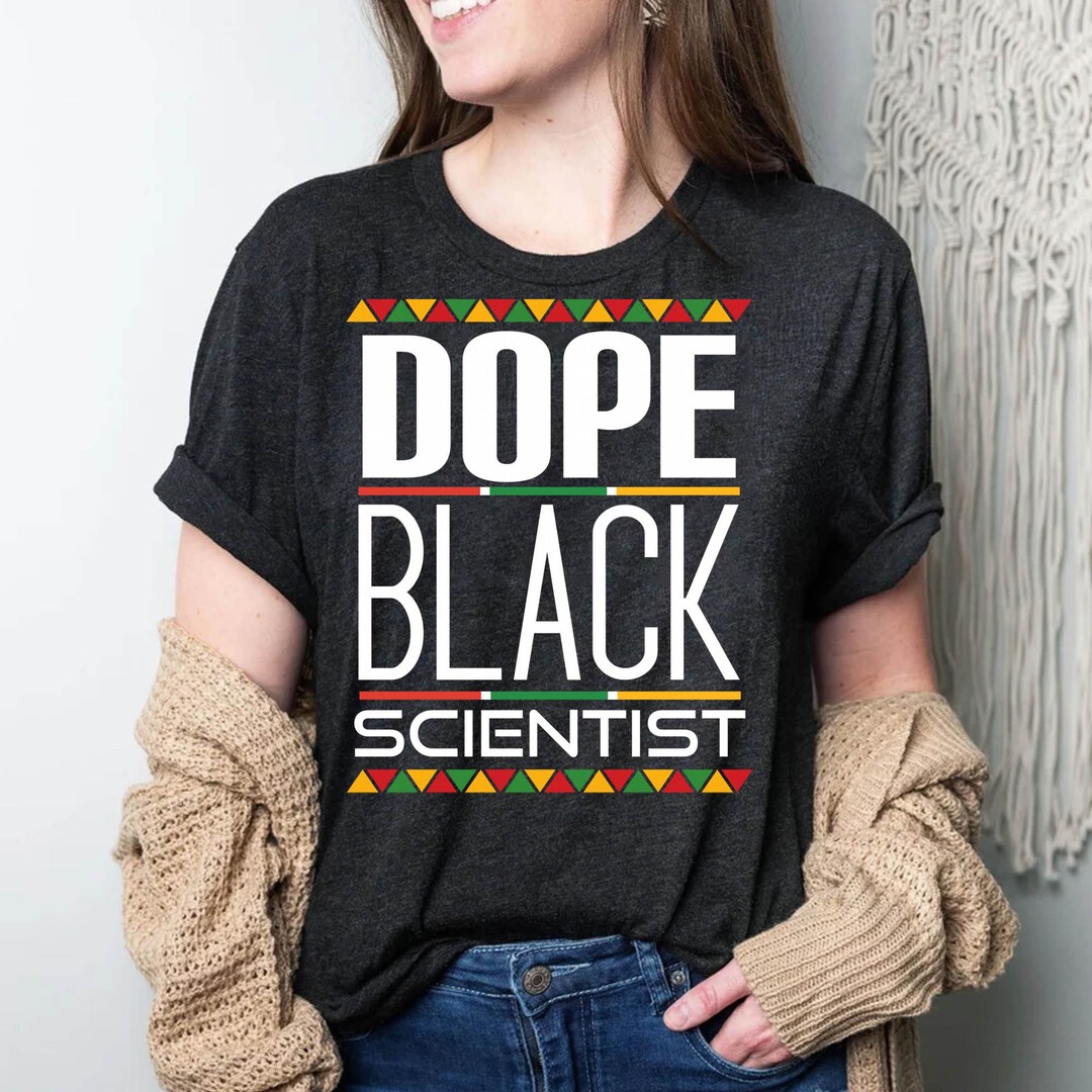Dope Black Scientist Black History Month Png - Etsy