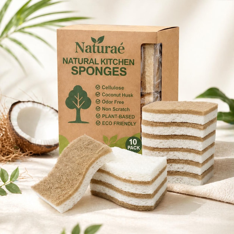 Coconut Dish Scrubbers - Etsy