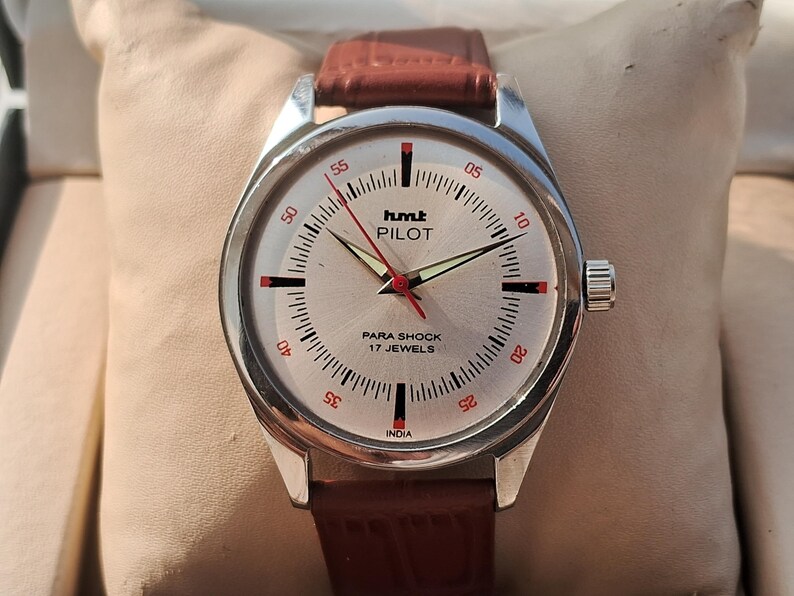 HMT Watch Model-3100f for Men Chronograph Business Analog Quartz Moon ...